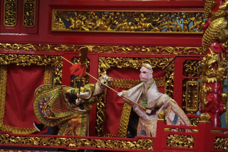 Wayang Potehi - Museum Gubug Wayang Mojokerto